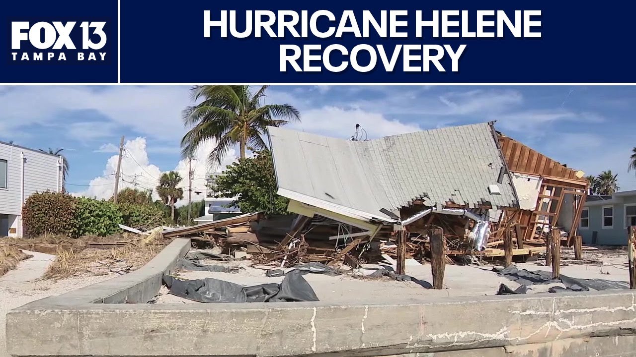 Hurricane Helene recovery: Progress made one year later - YouTube