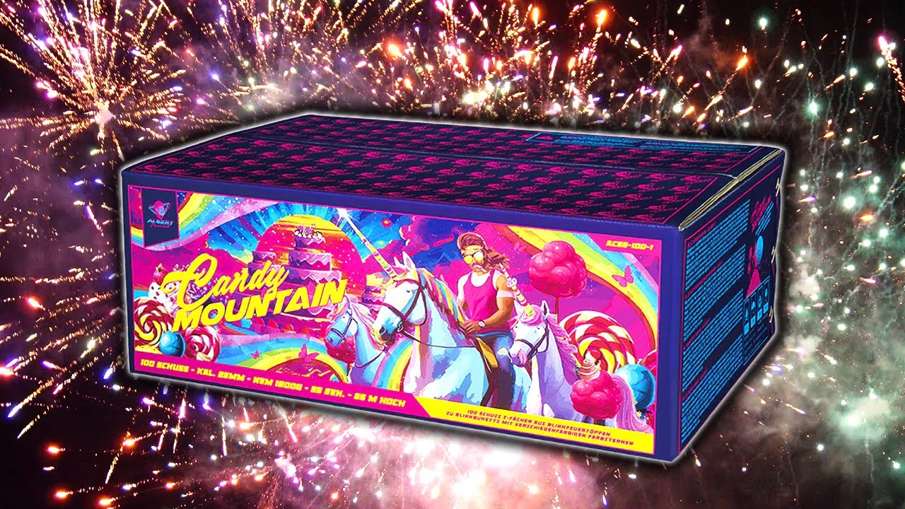 Candy Mountain Albert/Funke | 100€ Feuerwerk Verbund - YouTube