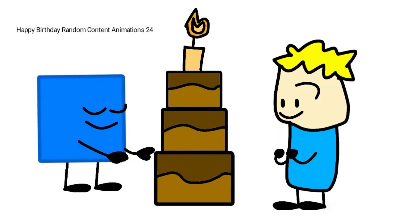 Happy birthday Random Content Animations 24 - YouTube