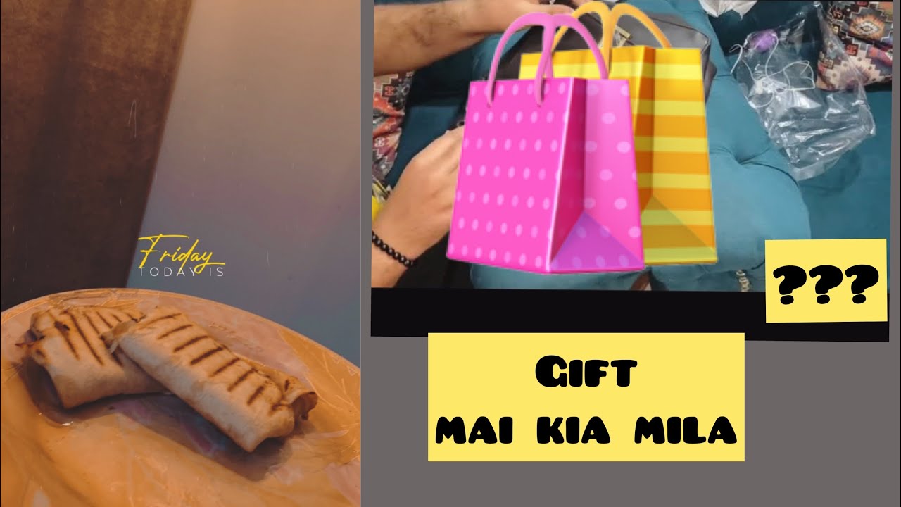 Finally Mera Gift A Gya l Gift Mai Kia Mila l AfzoonaNabeel - YouTube