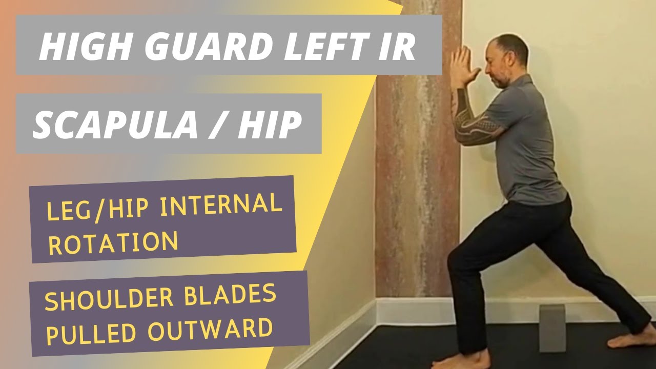 Left Femur Internal Rotation and High Guard Position (Profile View ...