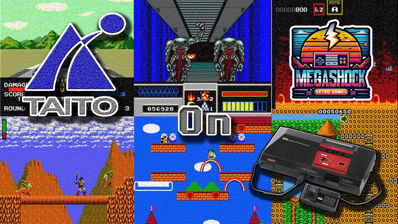 Taito En Sega Master System! (Real Hadware) - YouTube