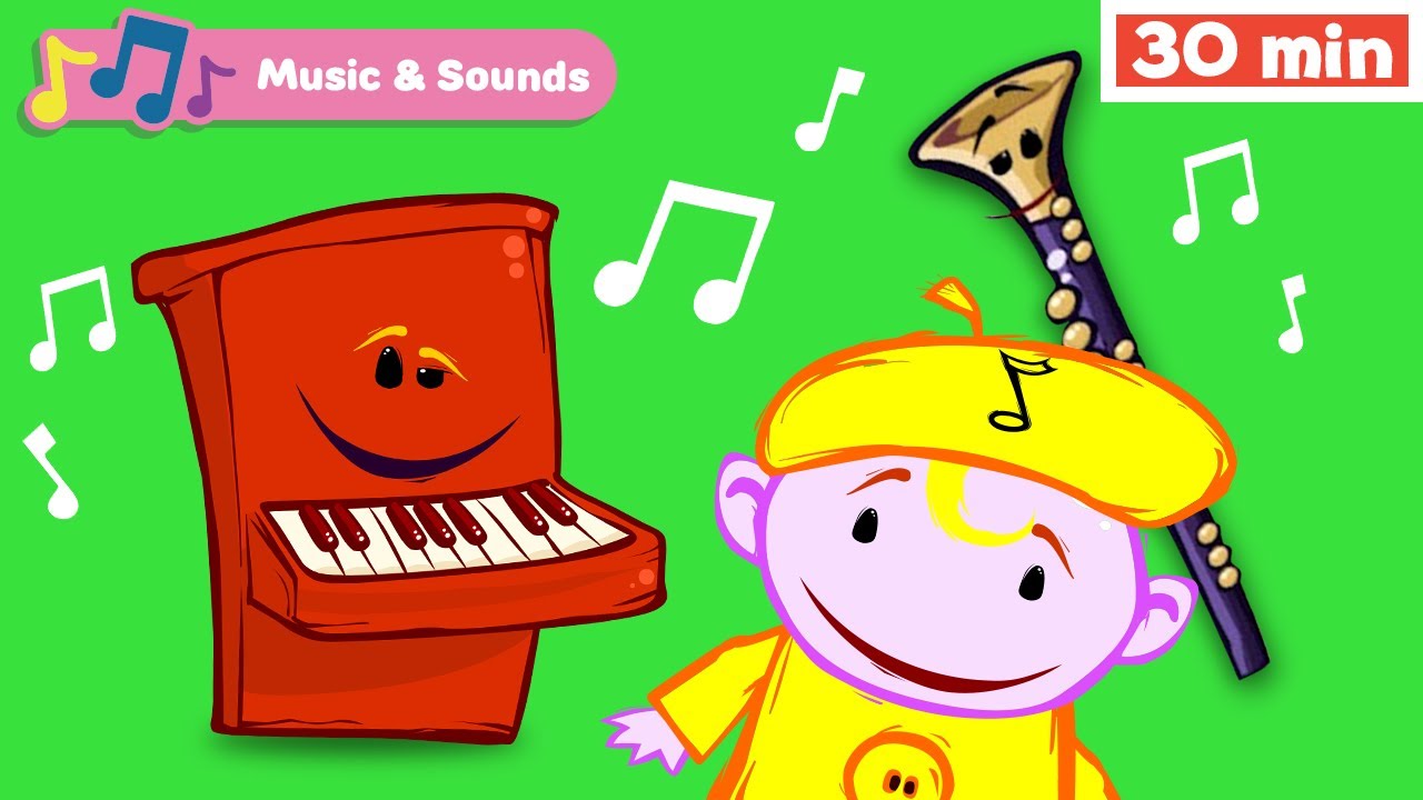 The Notekins | Learn Musical Instruments for Kids | Early Learning ...