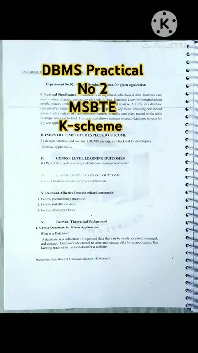 DMS Practical No 2 MSBTE K-scheme||#shortsfeed #msbte #viralvideo # ...
