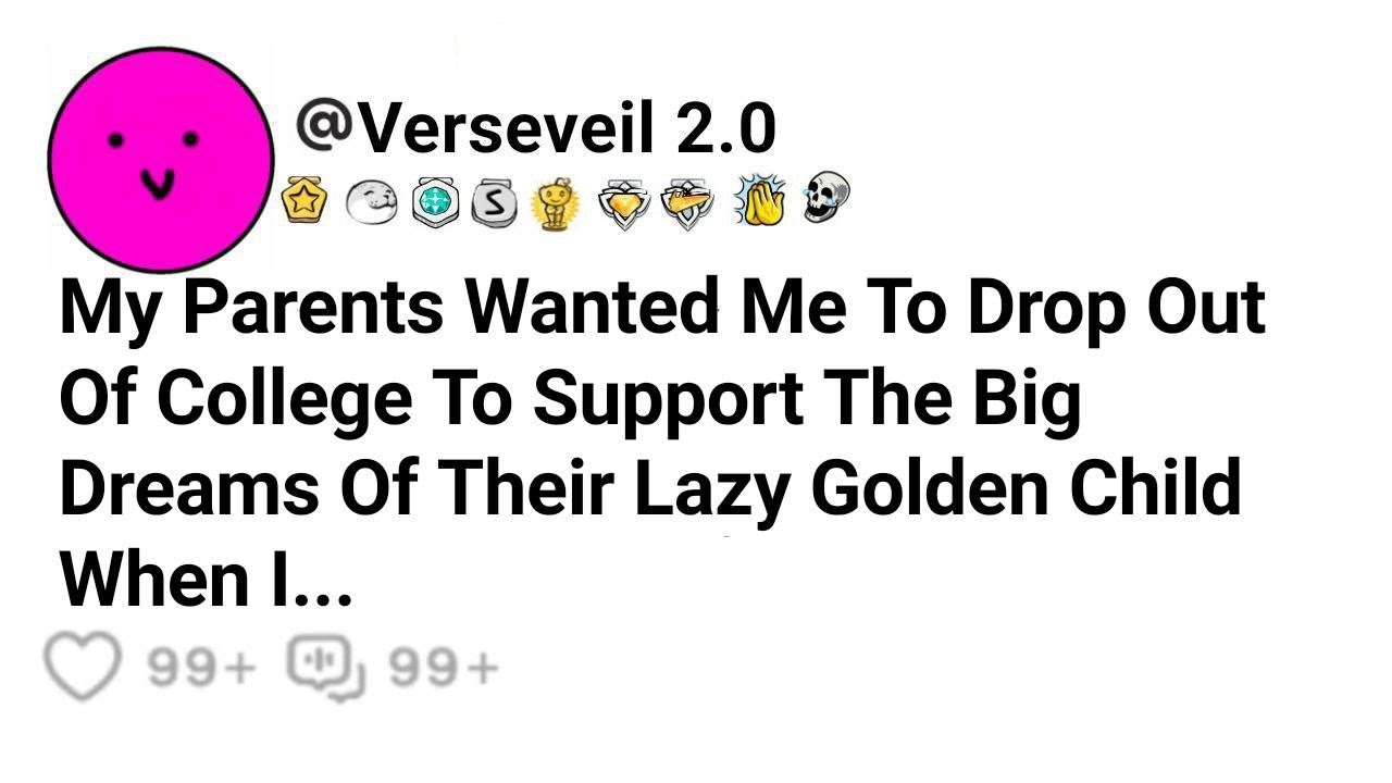 My Parents Wanted Me To Drop Out Of College To Support The Big Dreams ...