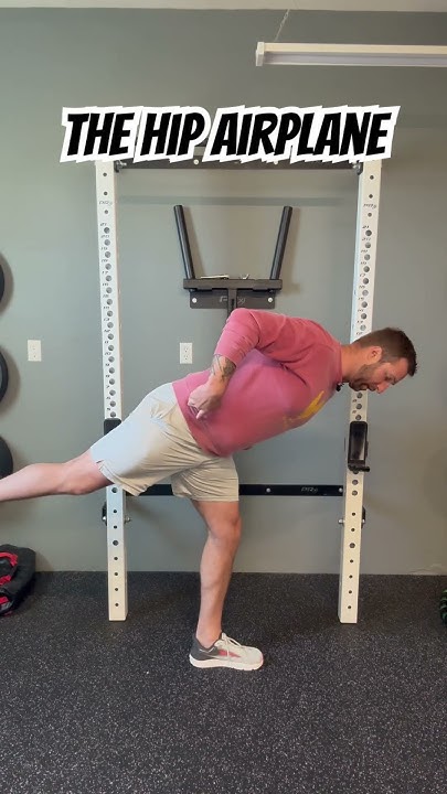 Hip Airplane Exercise For Mobility And Strength Youtube