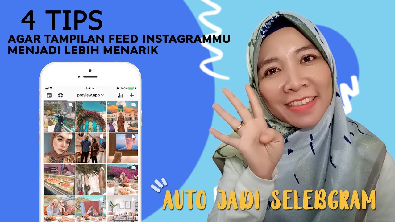 Tips supaya feed instagram kelihatan rapi dan menarik - YouTube