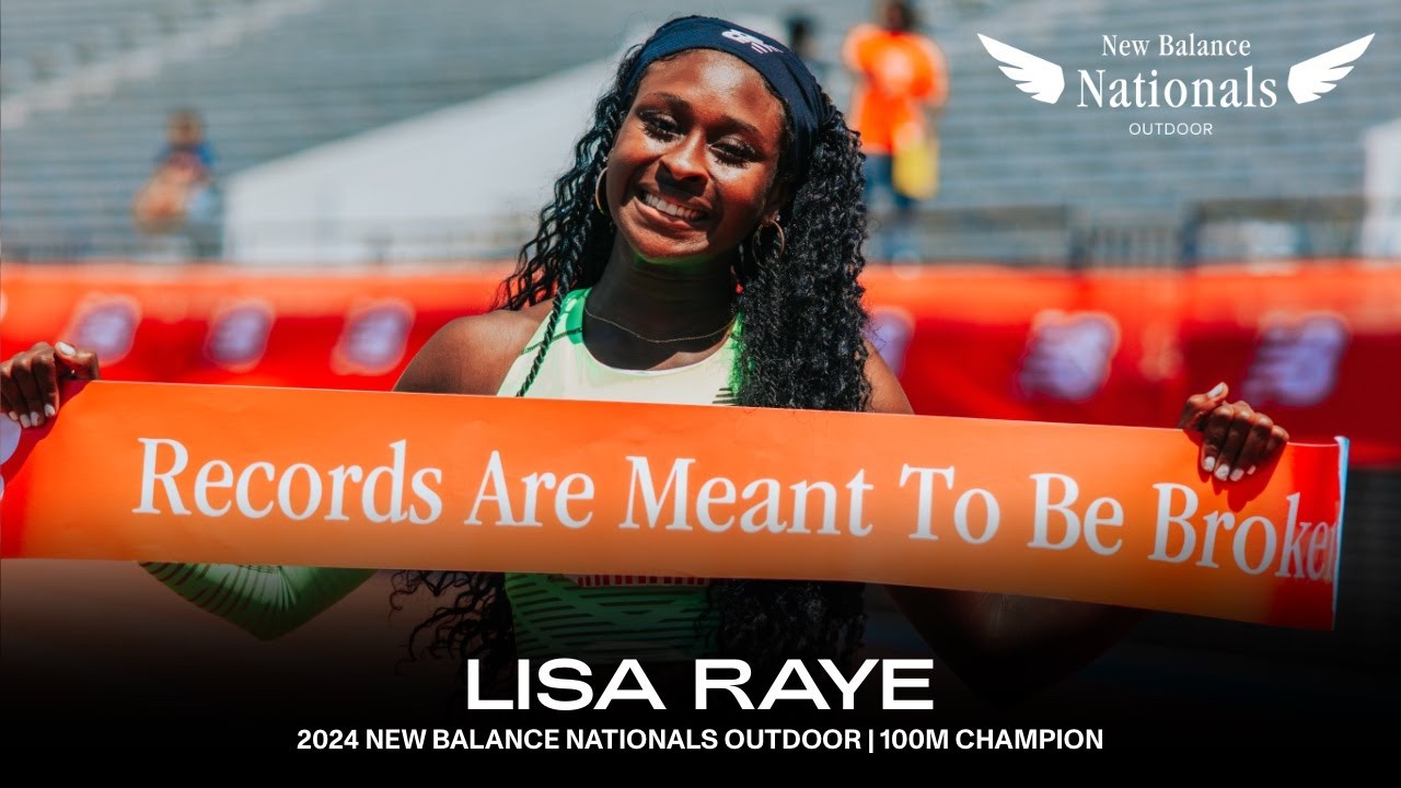Sophomore Lisa Raye Takes 100m Victory + Meet Record At New Balance ...