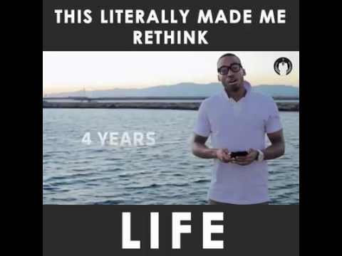 This literally made me rethink life. - YouTube