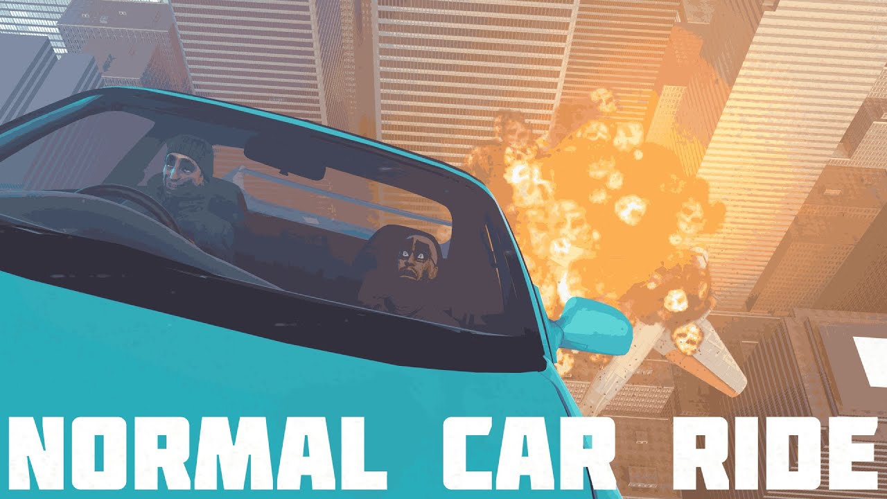 Normal car drive - YouTube