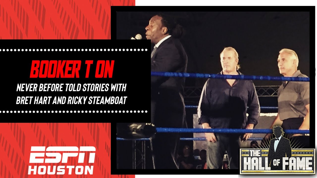 Booker T & Brad Gilmore Recall Funny Stories w/ Ricky Steamboat & Bret ...