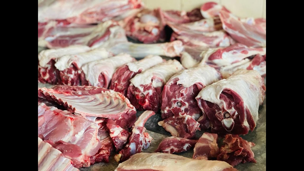 Best goat cutting skill | Goat cutting in Parts - YouTube
