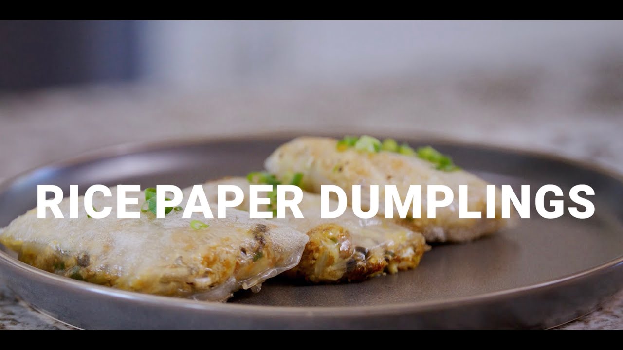 Rice Paper Dumplings | Bites on a Budget - YouTube