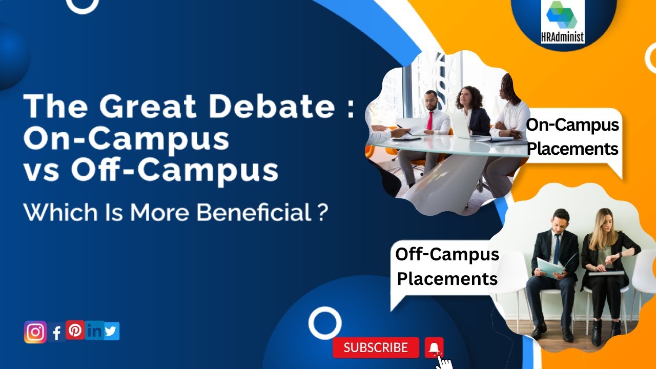 On Campus And Off Campus Placement Tactics : Which Way To Go? | Job ...