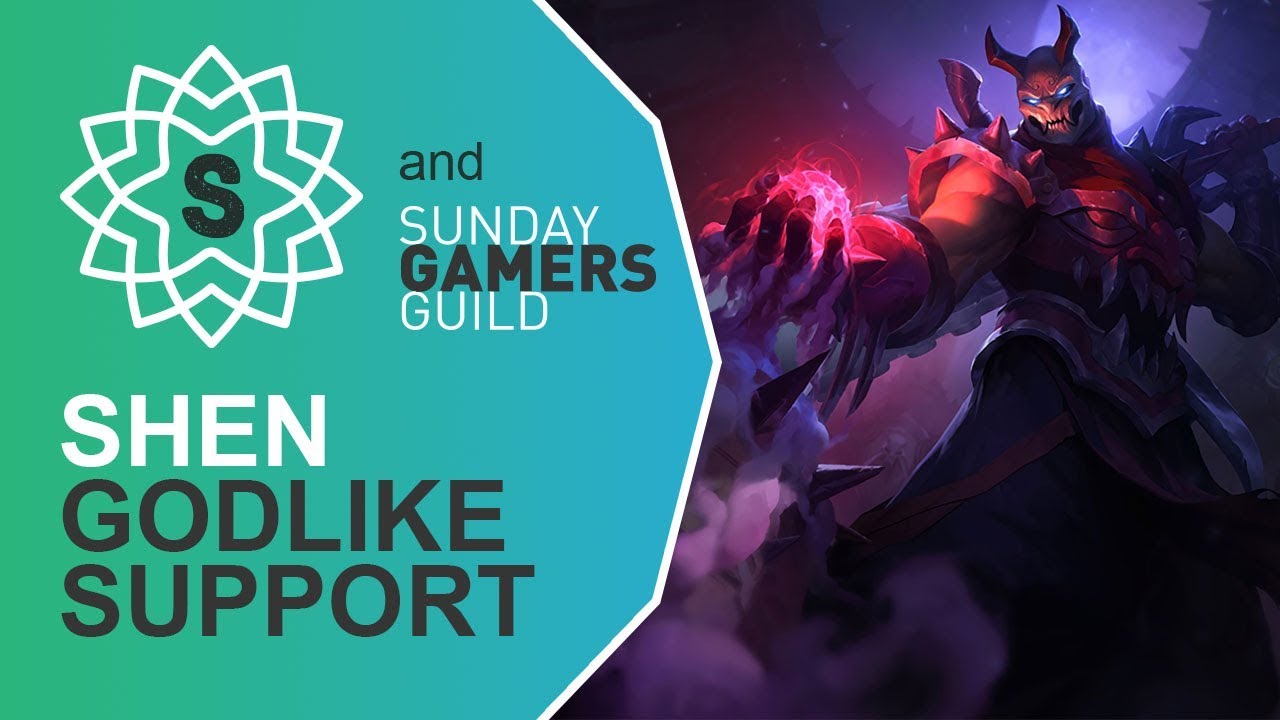 Shen - Support - Godlike Unkillable - League of Legends - YouTube