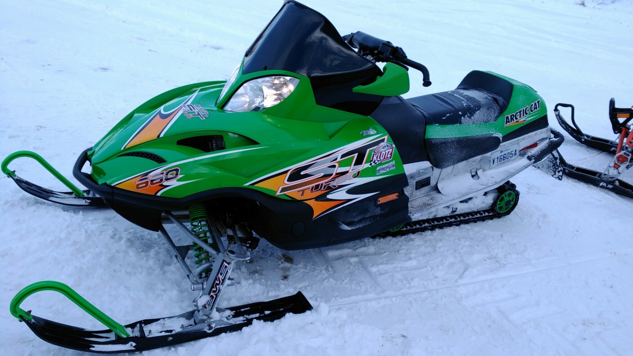 turbo snowmobile - YouTube