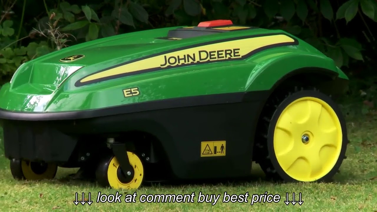 John Deere Tango robot lawnmower Which first look - YouTube
