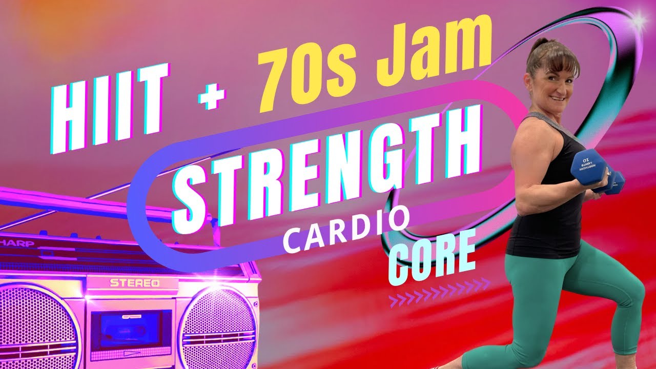 Full Body HIIT Workout and Retro 70s Jam - YouTube