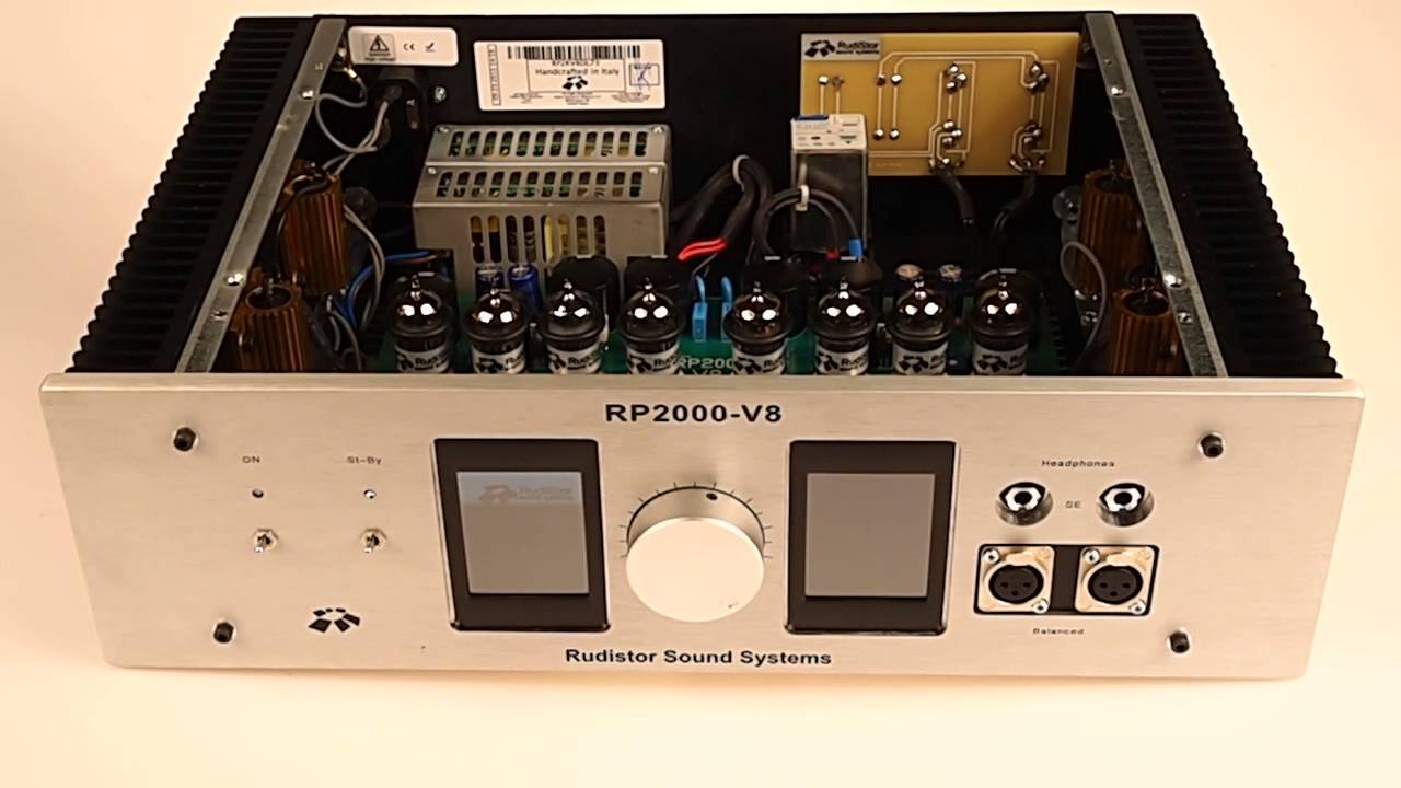 RudiStor RP2000 Heaphone Amplifier - YouTube