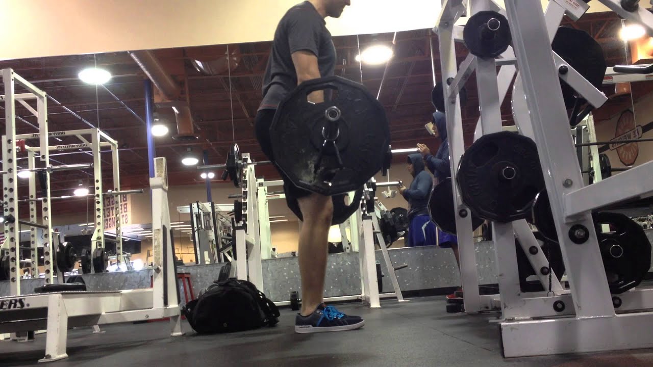 Bent over barbell row form check - YouTube