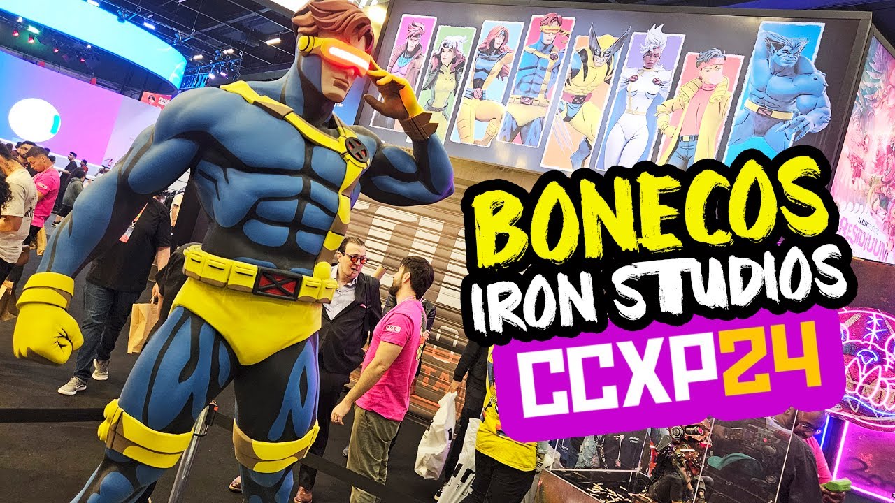 Os Incríveis Colecionáveis na CCXP 2024! Iron Studios #ccxp24 - YouTube