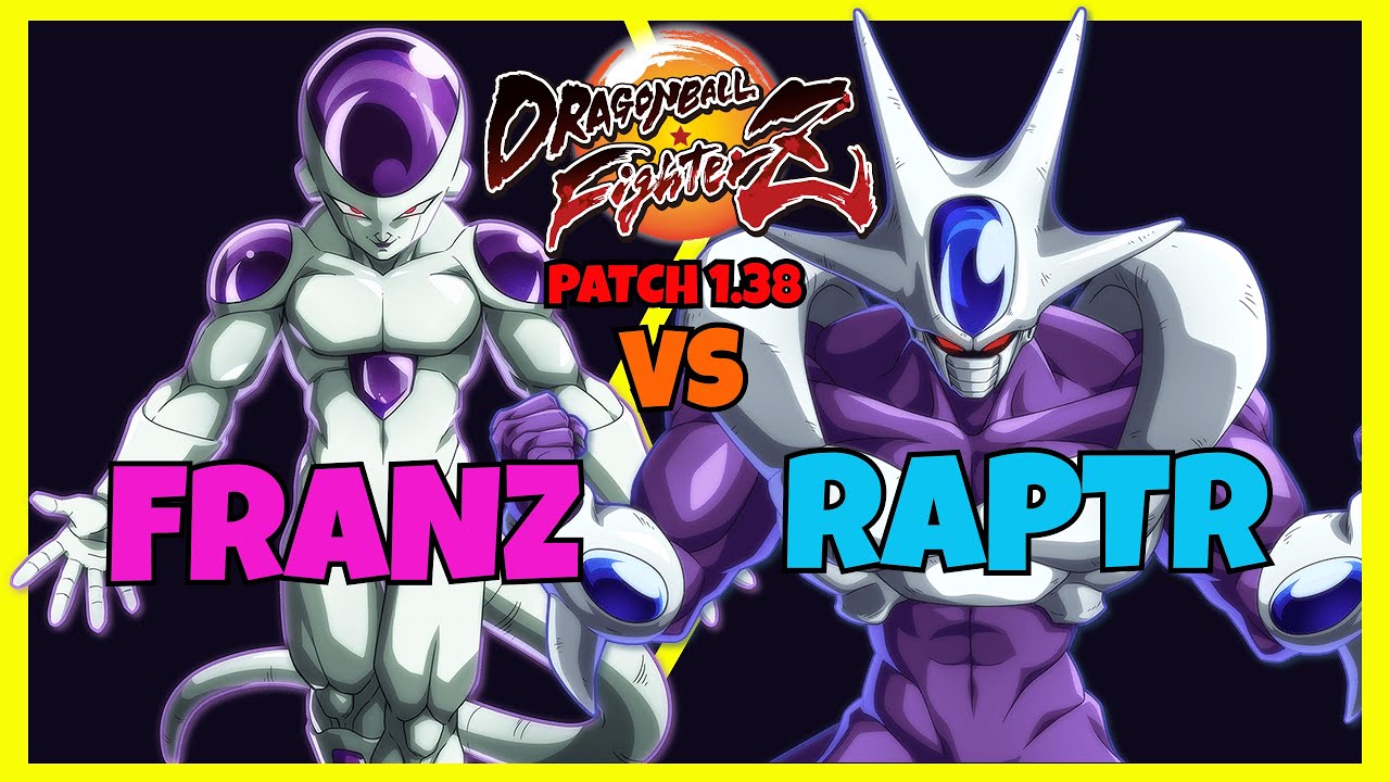 DBFZ | FRANZ vs RAPTR gameplays (Frieza, Jiren, Janemba vs Cooler, Adult Gohan, Hit) - YouTube