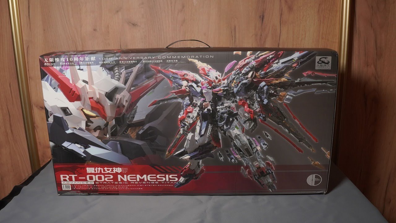 Unboxing 1/100 RT-002 Nemesis - YouTube