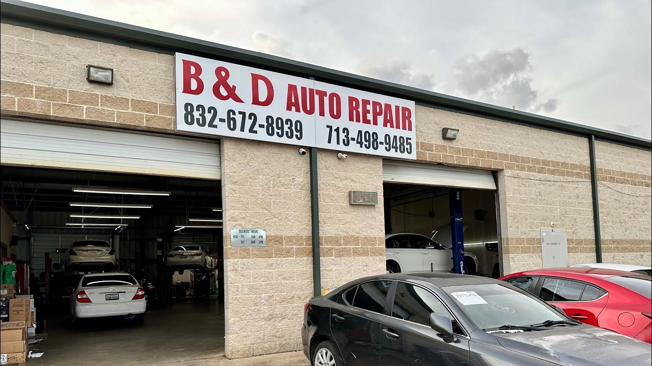 B&D Auto Repair - 9520 S Kirkwood Rd Ste A1, Houston, TX 77099 - YouTube