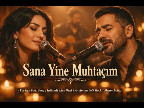 Gökhan Özen - Sana Yine Muhtacım | Live Duet Session | Turkish Folk Rock | Melancholic