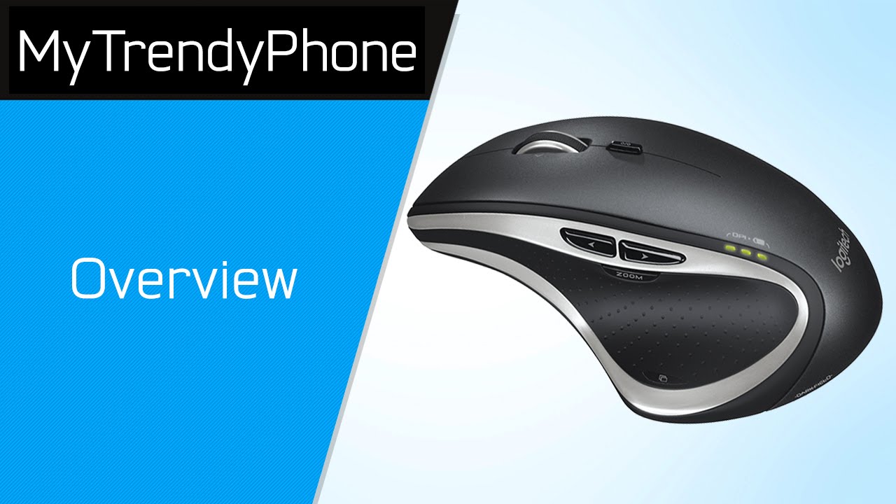 Logitech Performance MX Wireless Laser Mouse - YouTube