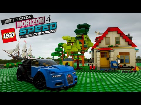 Buduje swój pierwszy dom LEGO w FORZA HORIZON 4 FH4 - YouTube
