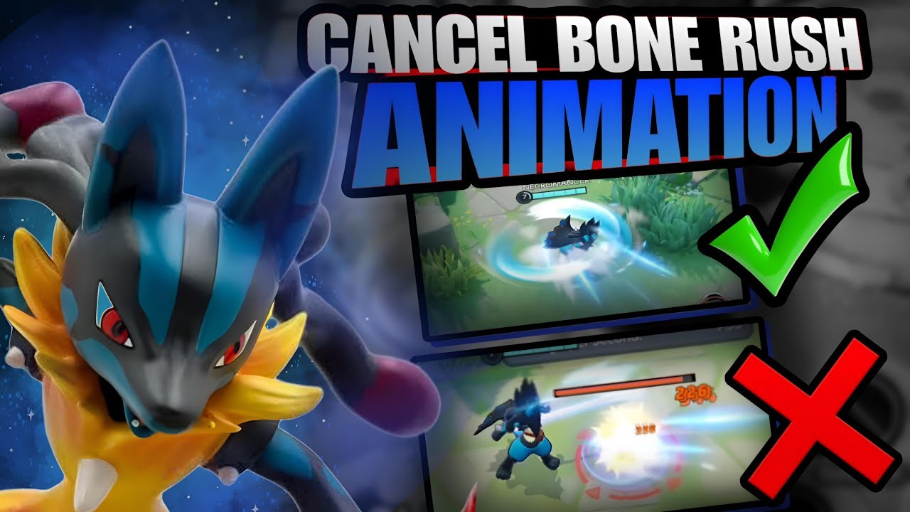 🤫Secret of Every Pro Lucario Player | Extreme Speed Bone Rush Combo ...