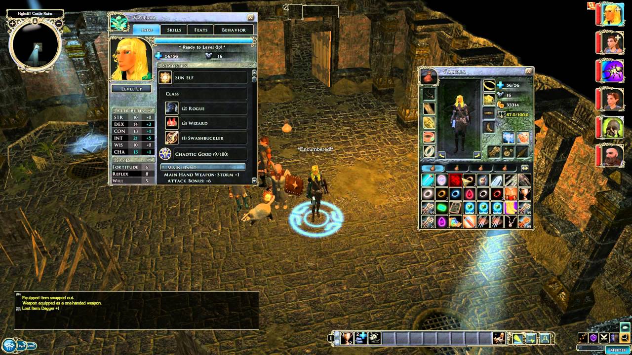 NWN2 OC (HD) - Act 1 - 7th Level - YouTube