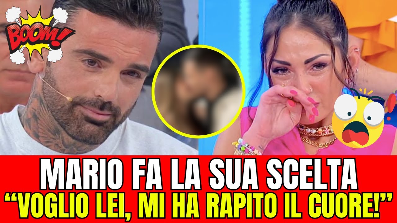 UOMINI E DONNE - MARIO E' STANCO DI IDA E SI DICHIARA PER.. "VOGLIO LEI ...