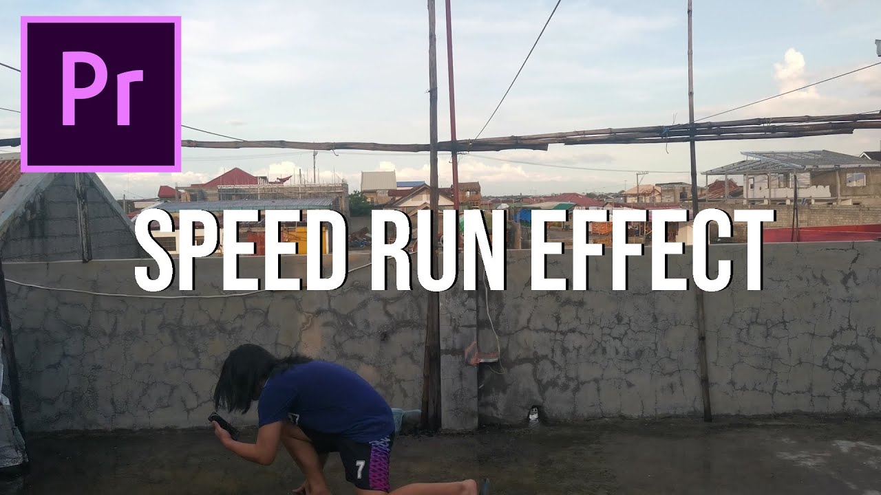 Speed Run / Flash effect in Adobe Premiere Pro - YouTube