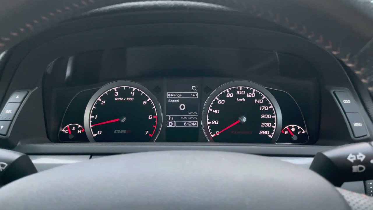 Ford FG-X G6E Turbo 0-200km/h - YouTube