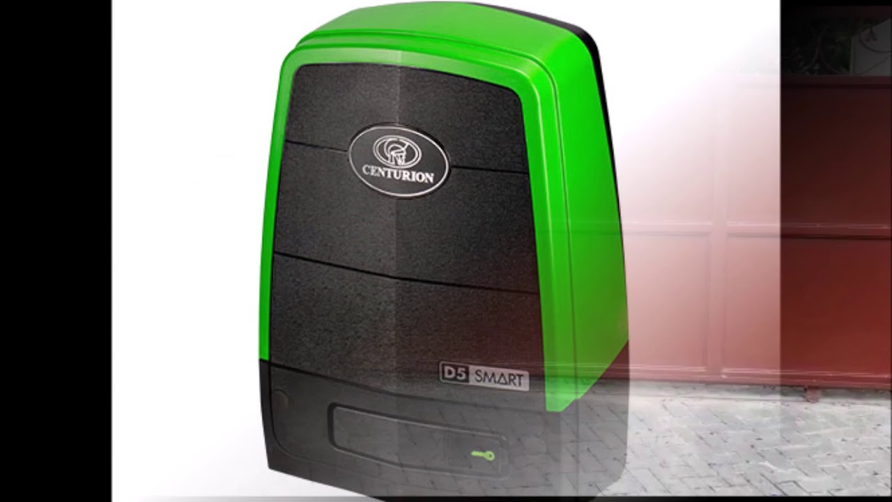 Centurion D5 Smart sliding gate motor - YouTube