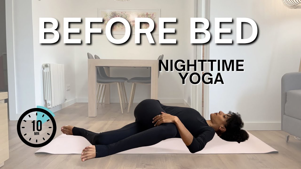 Bedtime Yoga to Relax | Restorative Yoga Before Bed - YouTube