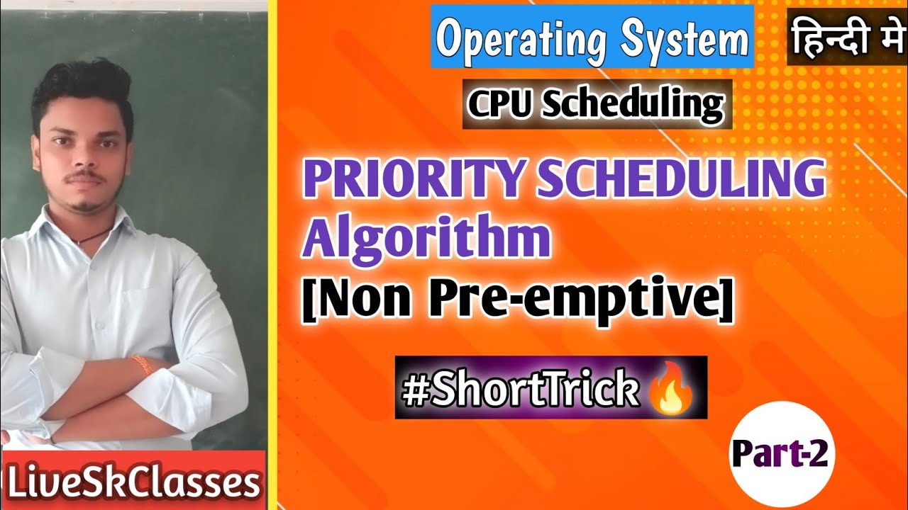 Numerical Based On Priority Scheduling Algorithm Os Cpu Scheduling 0108