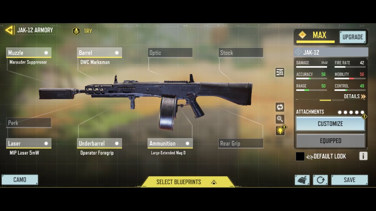 JAK 12 Best Attachment | MP & BR Gunsmith Loadout - YouTube