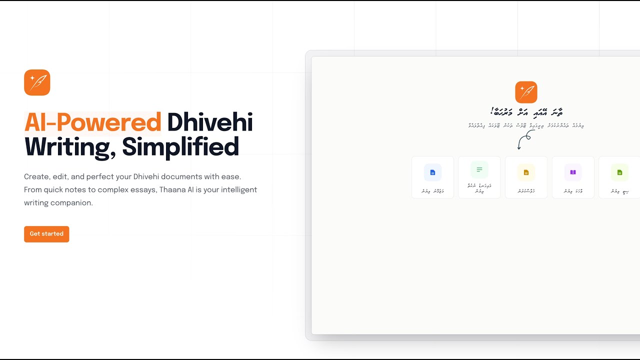 Thaana Ai Demo Video - YouTube