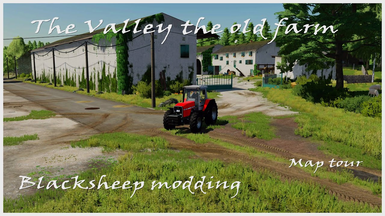 The Valley the old farm is here!!-Map tour fs22 ps5 - YouTube