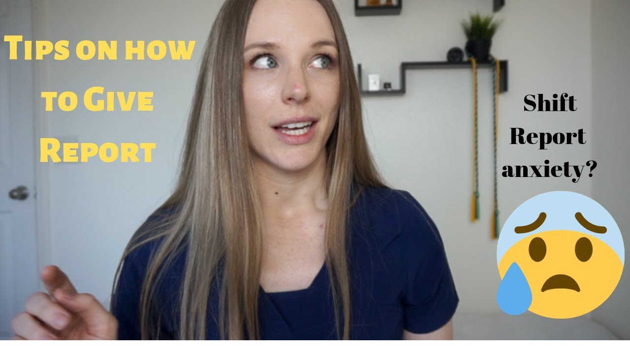 How to Give Report in a Hospital - YouTube