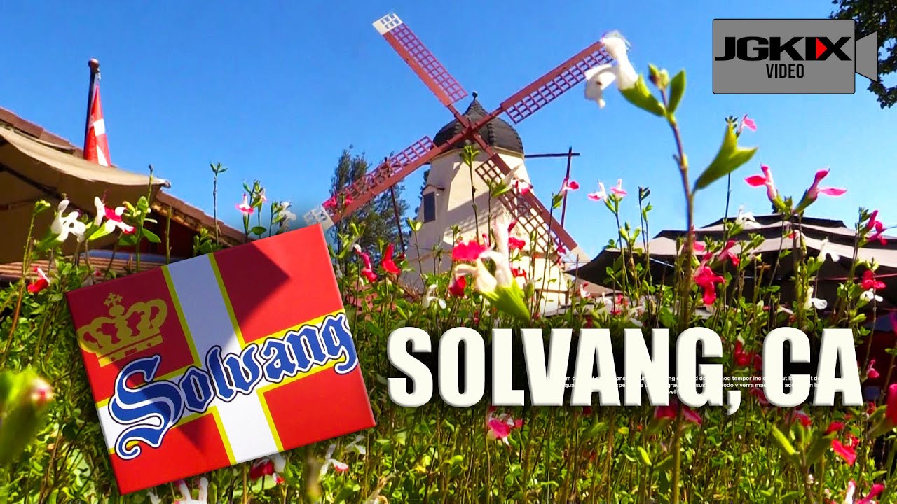 Solvang California - YouTube