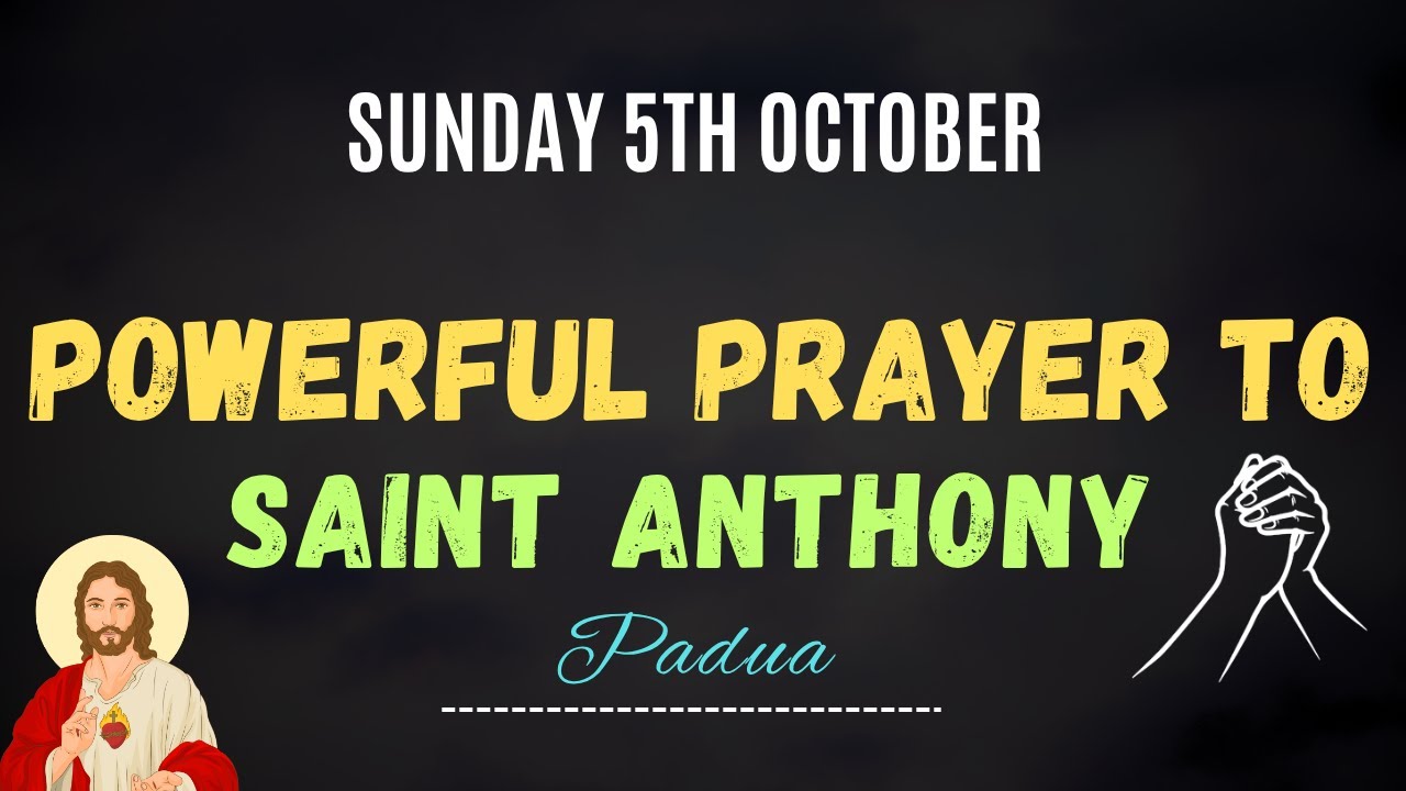 Say This Powerful Prayer To St. Anthony When You’ve Lost Something ...