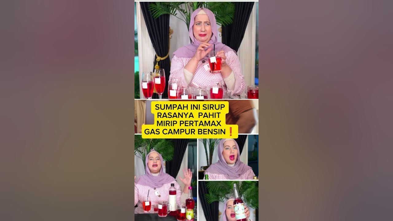 Tasyi Athasyia Sebut Sirup Brand Ternama ini Pahit Mirip Pertamax #shorts #tasyi #selebgram ...