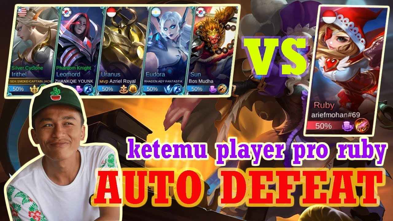 ruby mobile legend | counter semua hero | ketemu pro player ruby auto ...