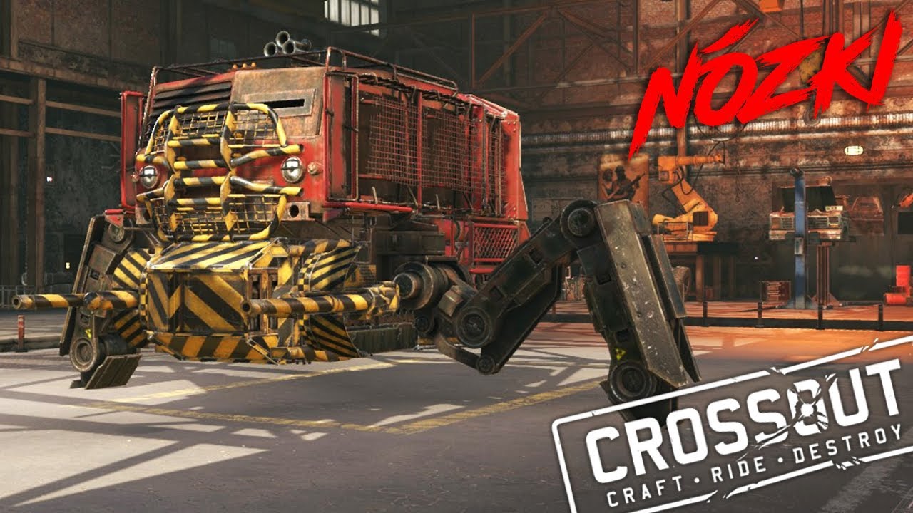 Crossout OBT #34 - Mech: Nóżki - Radioactiv - YouTube