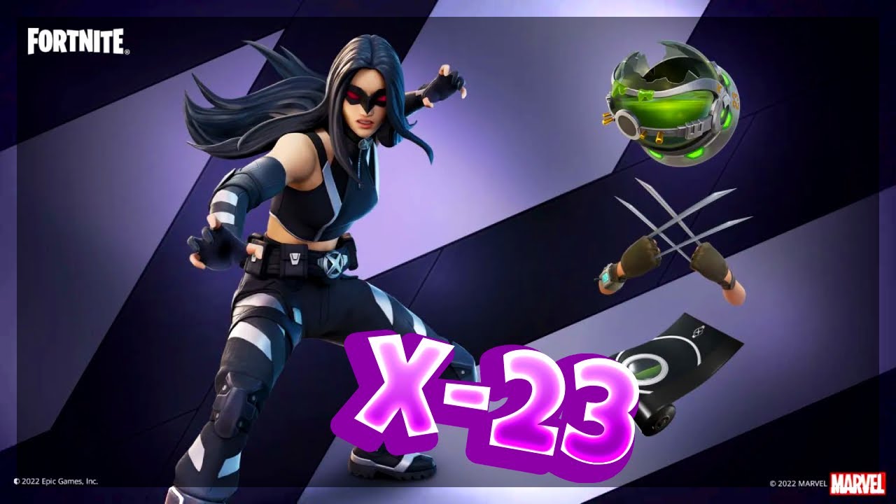 La Nueva Skin X-23 Esta ROTA con el SNIPER en Fortnite x Marvel - YouTube