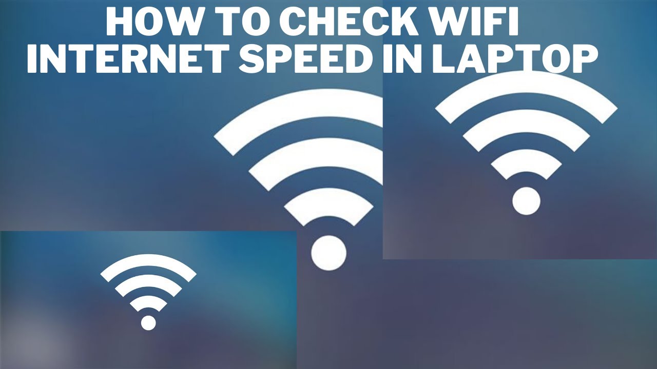 HOW to check wifi in your laptop - YouTube